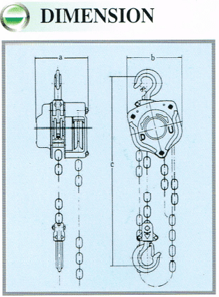 รอกโซ่มือสาว REX รุ่น M Series - INDUSTRYPRO